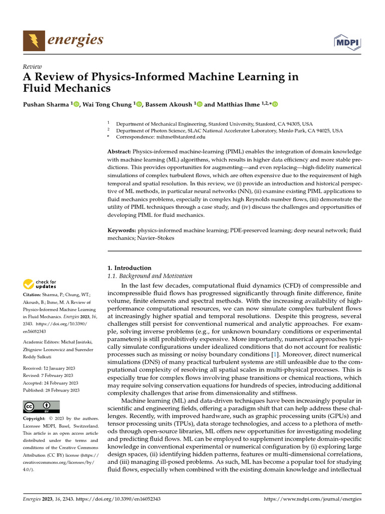 A Review of Physics-Informed Machine Learning in F | PDF | Machine ... A Review of Physics-Informed Machine Learning in F | PDF | Machine ...