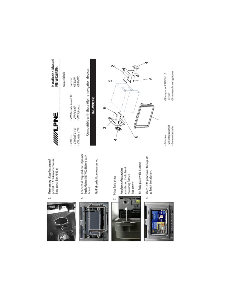 VW KITs and Interfaces:KIT-8VWD2:IM KIT-8VWD2 EN | PDF | Volkswagen ...