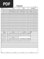 Plant Log Sheet (Processing) | PDF