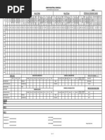 Autoclave Maintenance Log Sheet | PDF