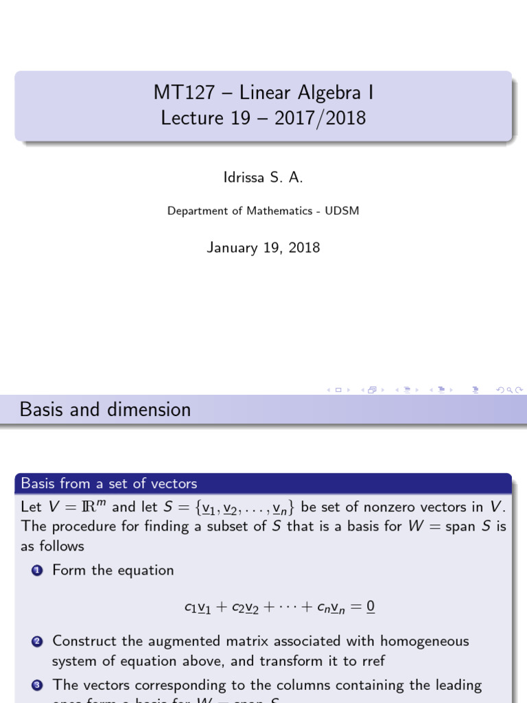 MT 127 Lecture_19 | PDF | Mathematical Analysis | Mathematical Concepts