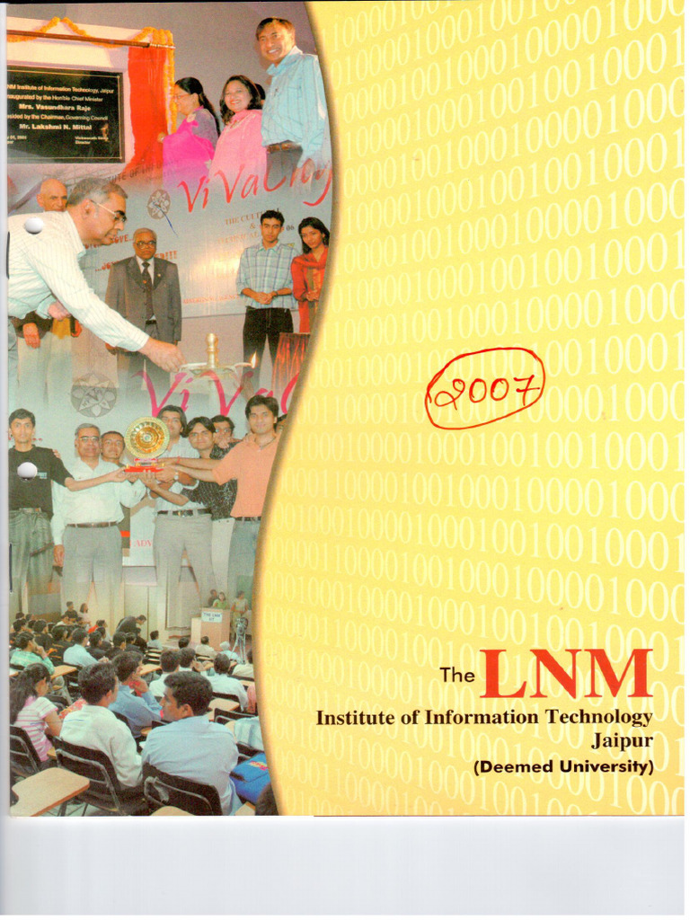 Institute Brochure 2007-08 | PDF