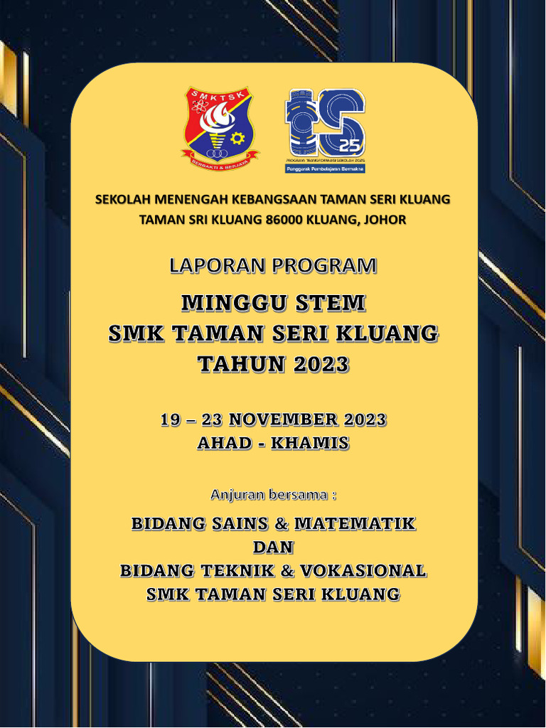 Laporan Minggu Stem 2023 | PDF