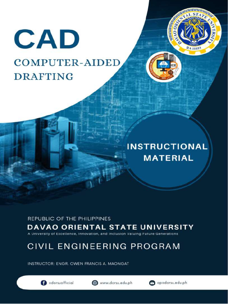 ES121 Computer Aided Drafting Instructional Material | PDF | Electrical ...