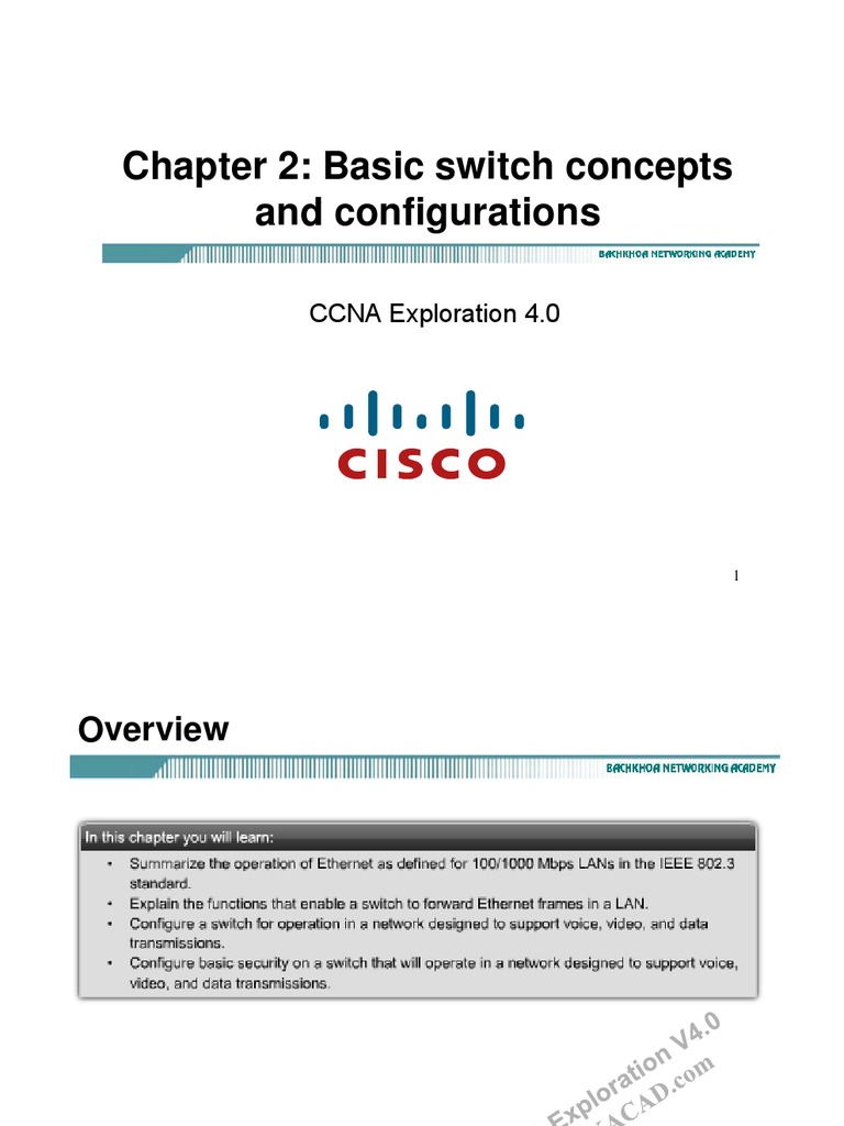 CCNA Exp3 - Chapter02 - Basic Switch Concepts and Configurations - DPF ...