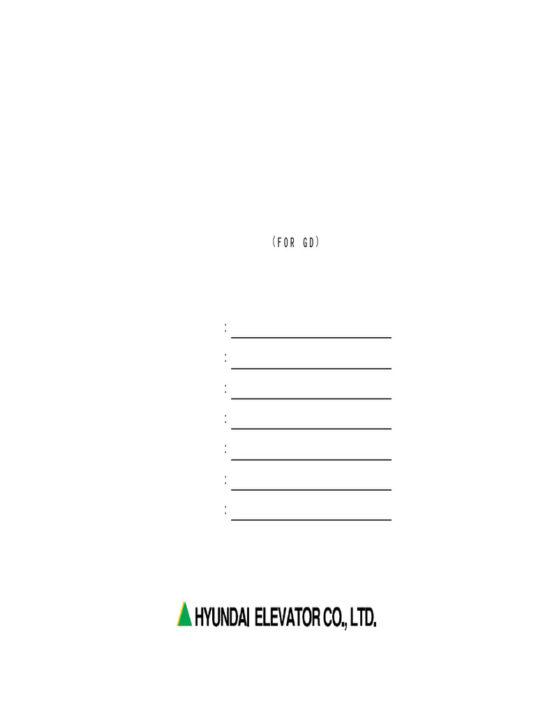 Otis Elevator Wiring Diagram Guide | PDF