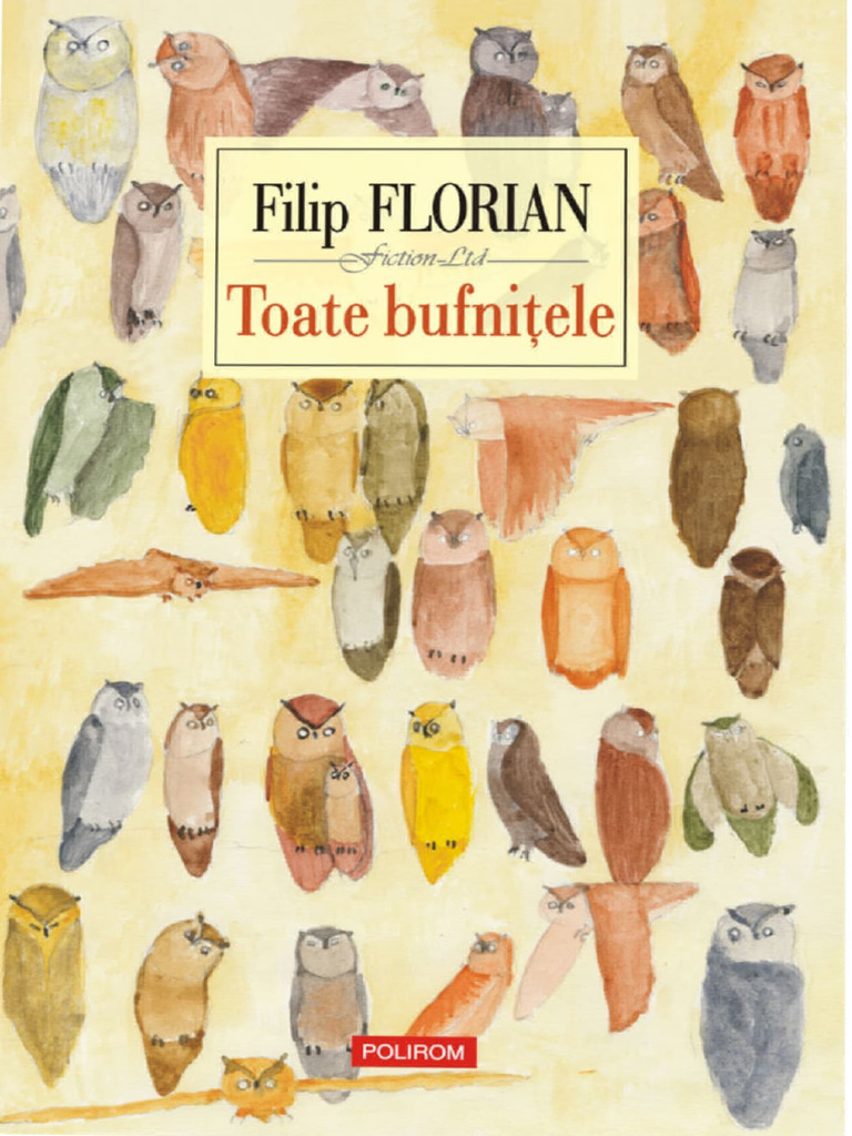 Filip Florian - Toate Bufnițele | PDF