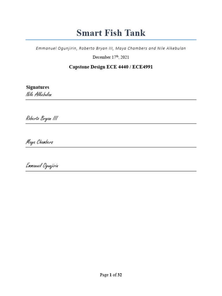 Ogunjirin Emmanuel Technical Paper | PDF | Aquarium | Printed Circuit Board