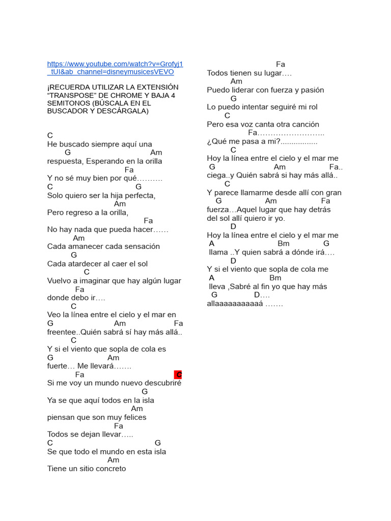 2º Eso ¿Qué Hay Más Allá - Vaiana | PDF