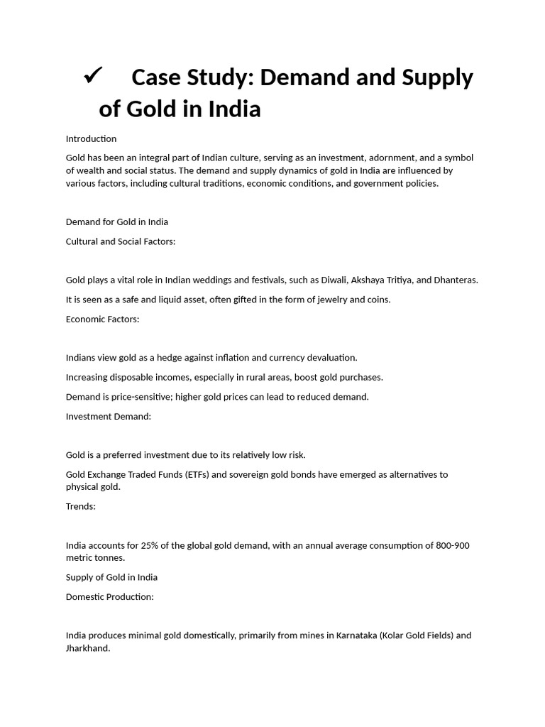 Case Study Unit 1 | PDF | Demand | Elasticity (Economics)