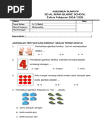 LKPD Matematika Kelas 1 Semester 2 | PDF