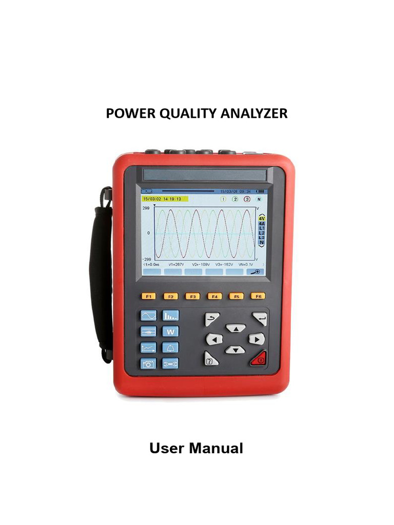 PQ Analyzer General User Manual | PDF | Ac Power | Root Mean Square