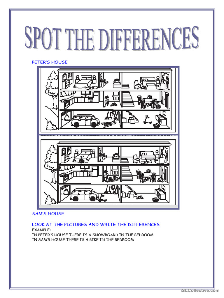 Spot The Differences | PDF