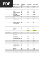 CDO Products Price List 2025 | PDF | Bacon | Ham