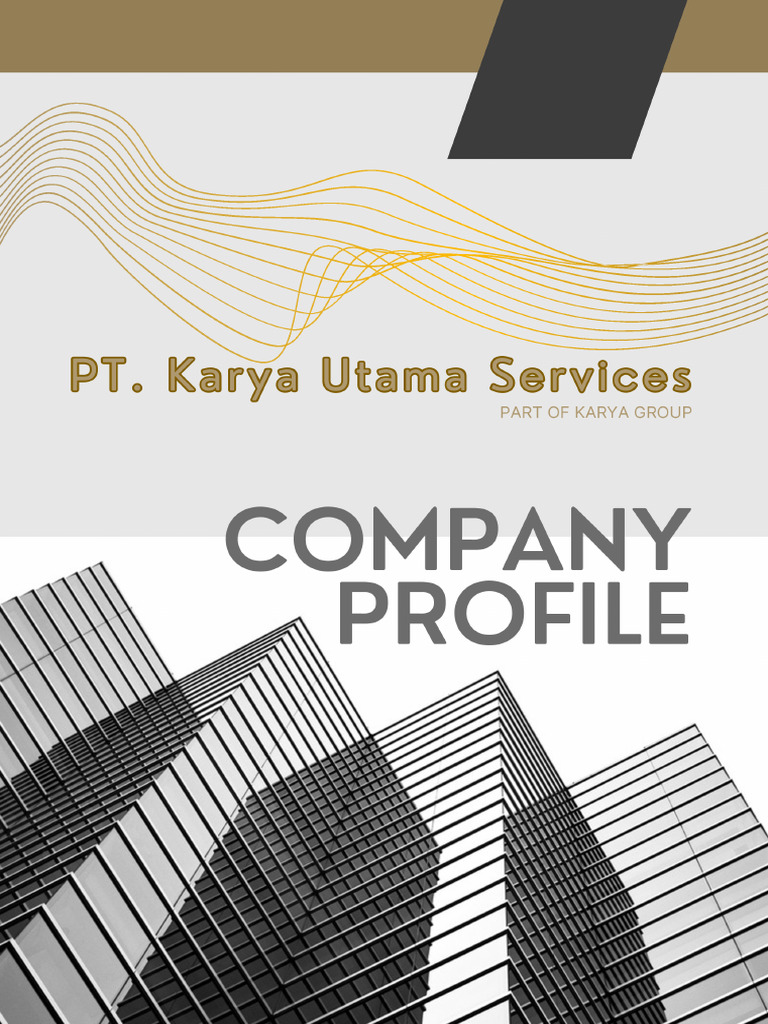 Company Profile PT Karya Utama Services | PDF