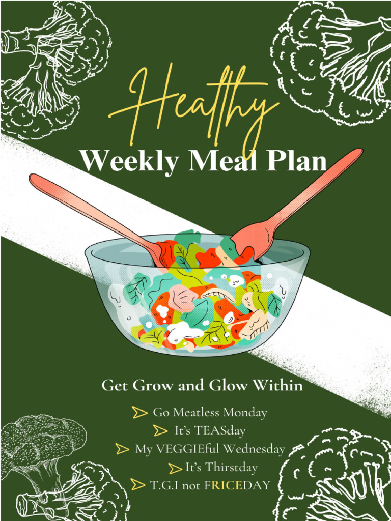 Meal Plan Infograpics | PDF