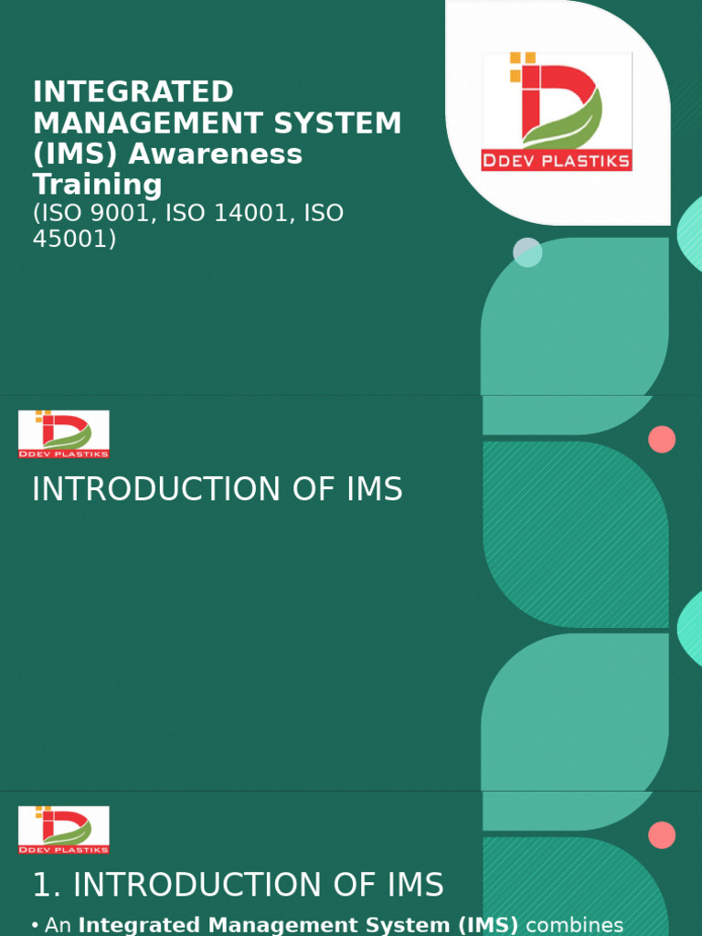 Introduction of IMS | PDF