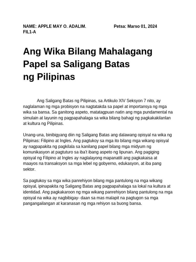 Saligang Batas | PDF