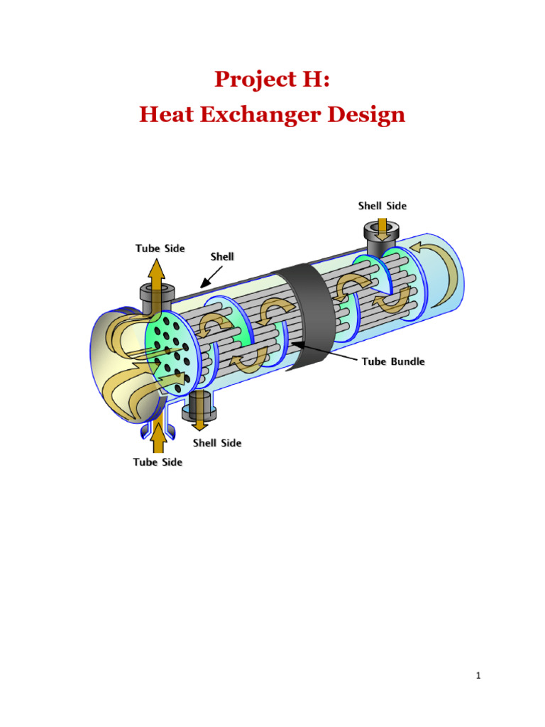 Shell-and-Tube Heat Exchanger Design | PDF | Heat Transfer | Heat Exchanger