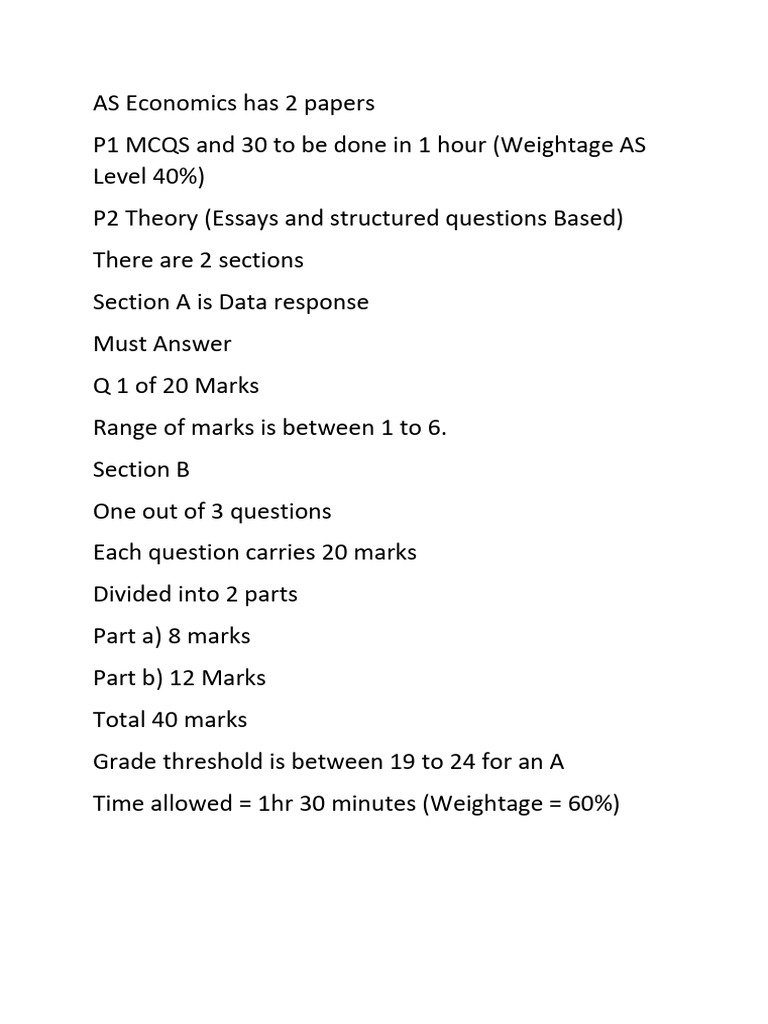 As Economics Micro + Macro Notes | PDF | Economic Surplus | Economic ...