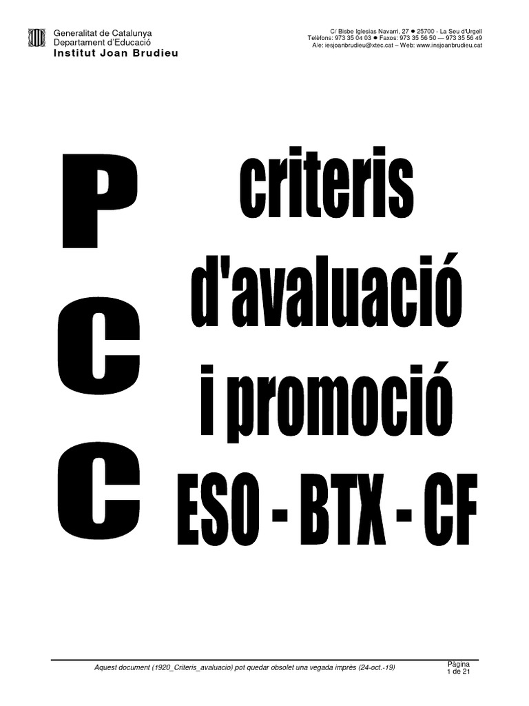 PEC - JOAN BRUDIEU - Ejemplo | PDF