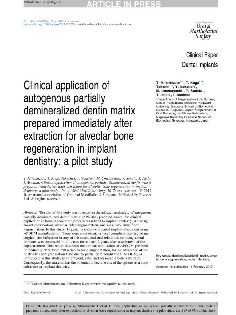 adg 2 | PDF | Dental Implant | Human Tooth