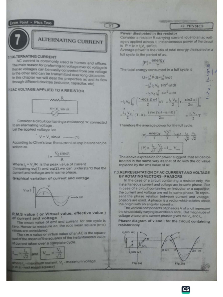 Alternating Current | PDF