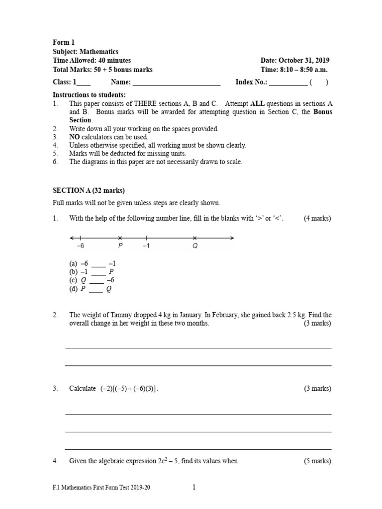Math f1 | PDF | Mathematics