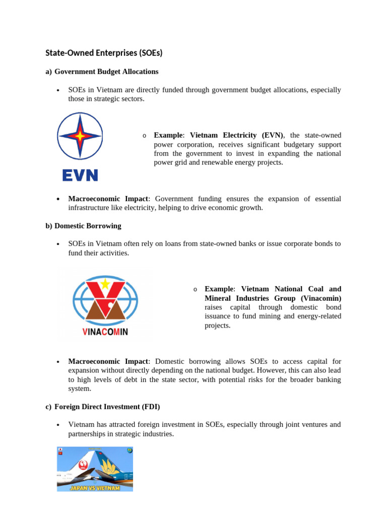 SOEs | PDF | State Owned Enterprise | Foreign Direct Investment