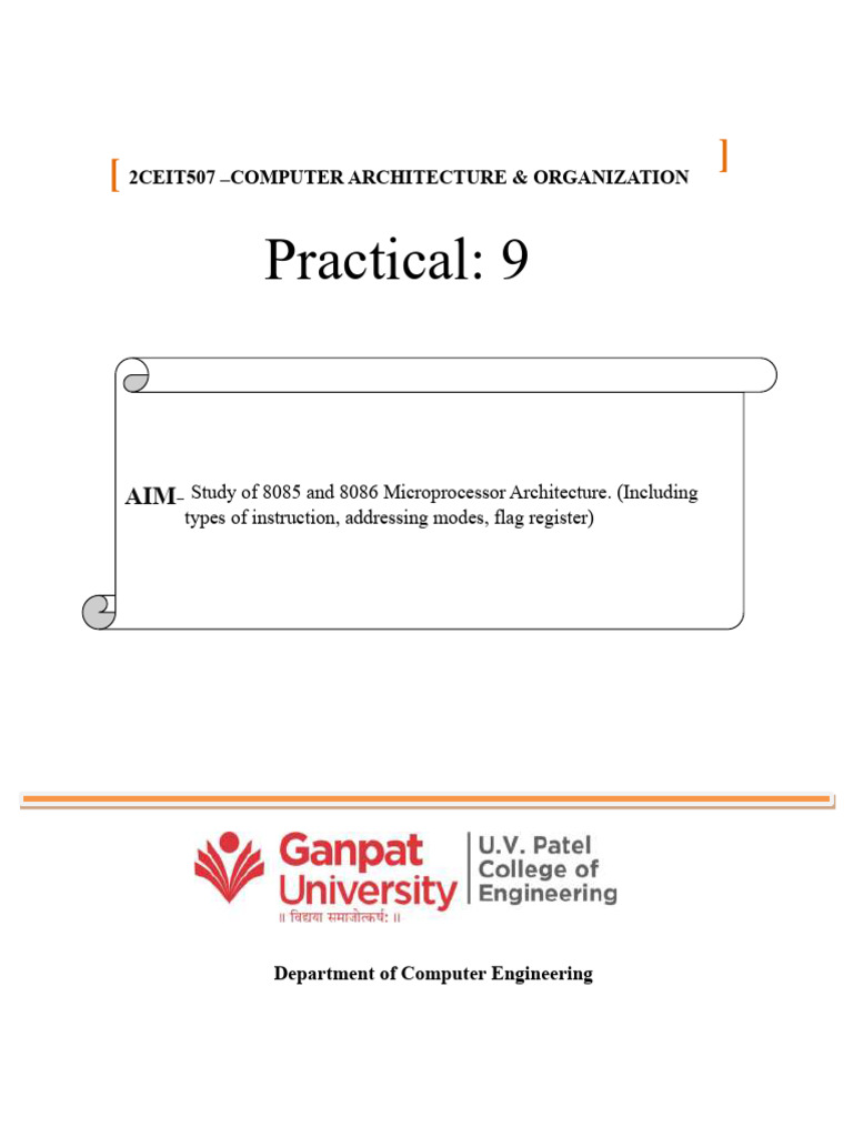CAO_9 | PDF | Central Processing Unit | Pointer (Computer Programming)