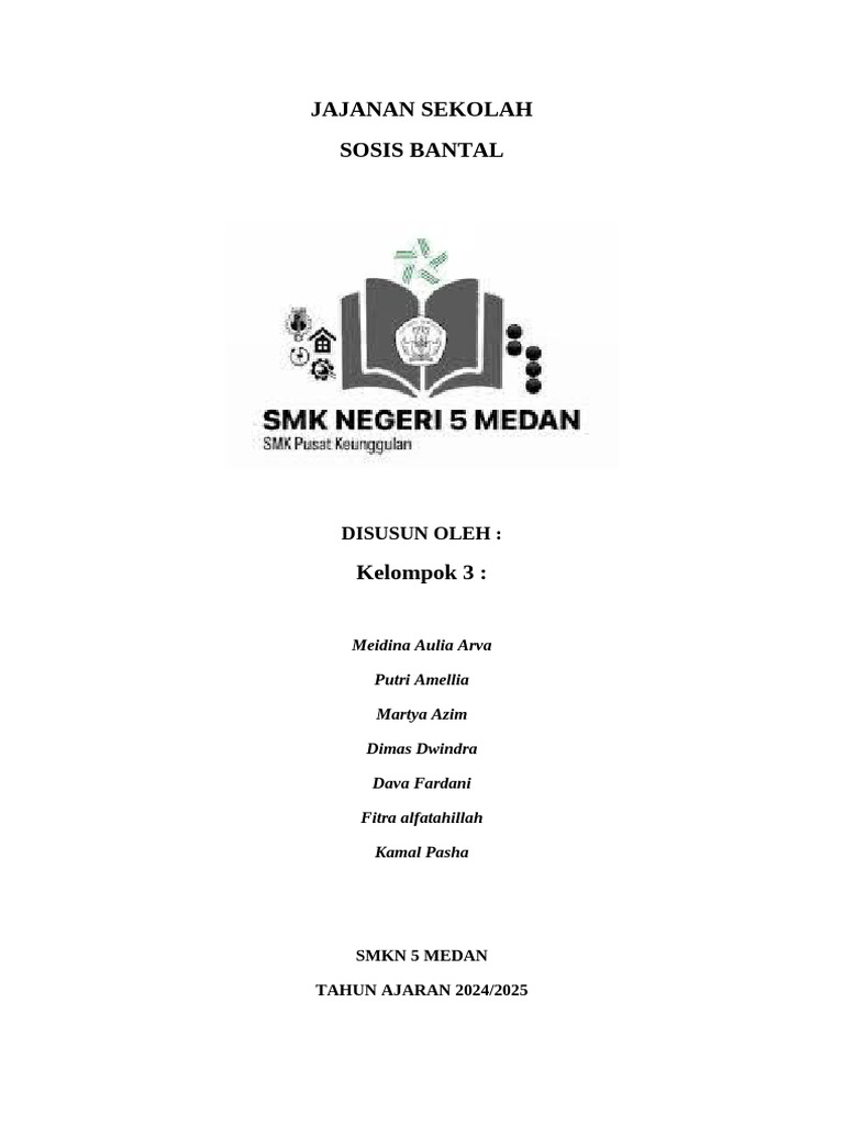 Proposal Madin Dan Kawan Kawan | PDF
