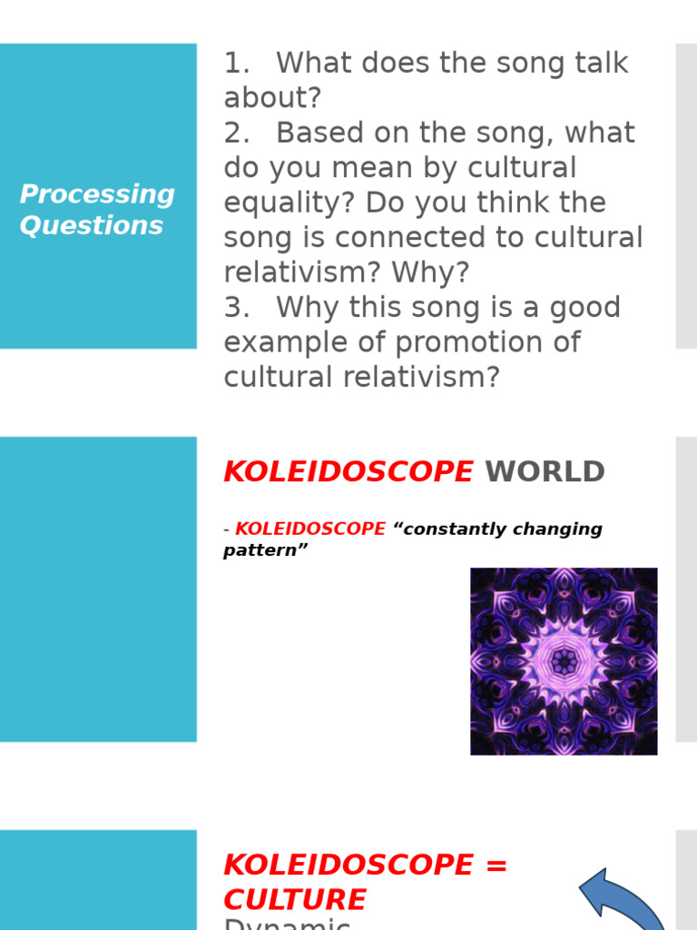 Lesson 3 Ethnocentrism and Cultural Relativism 2 | PDF | Relativism ...