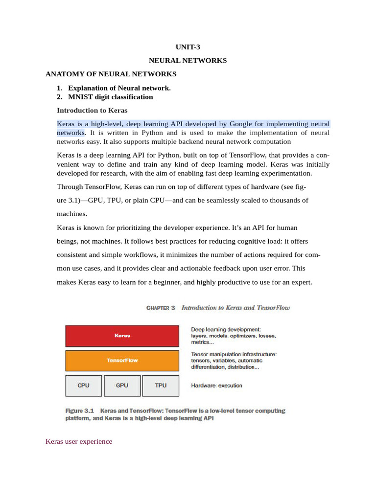Unit-3 Aiml | PDF | Computer Vision | Deep Learning