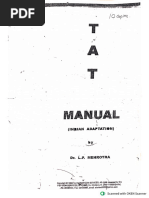 STAI Scoring Manual | PDF