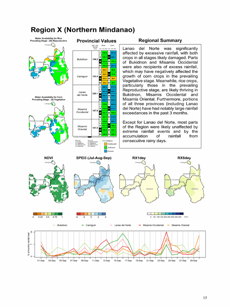 Agri Assessment - Sep-2024 - Region X | PDF