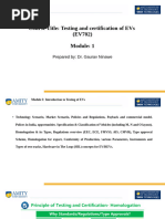 ARAI - Testing & Certification of EVs | PDF | Battery Charger ...