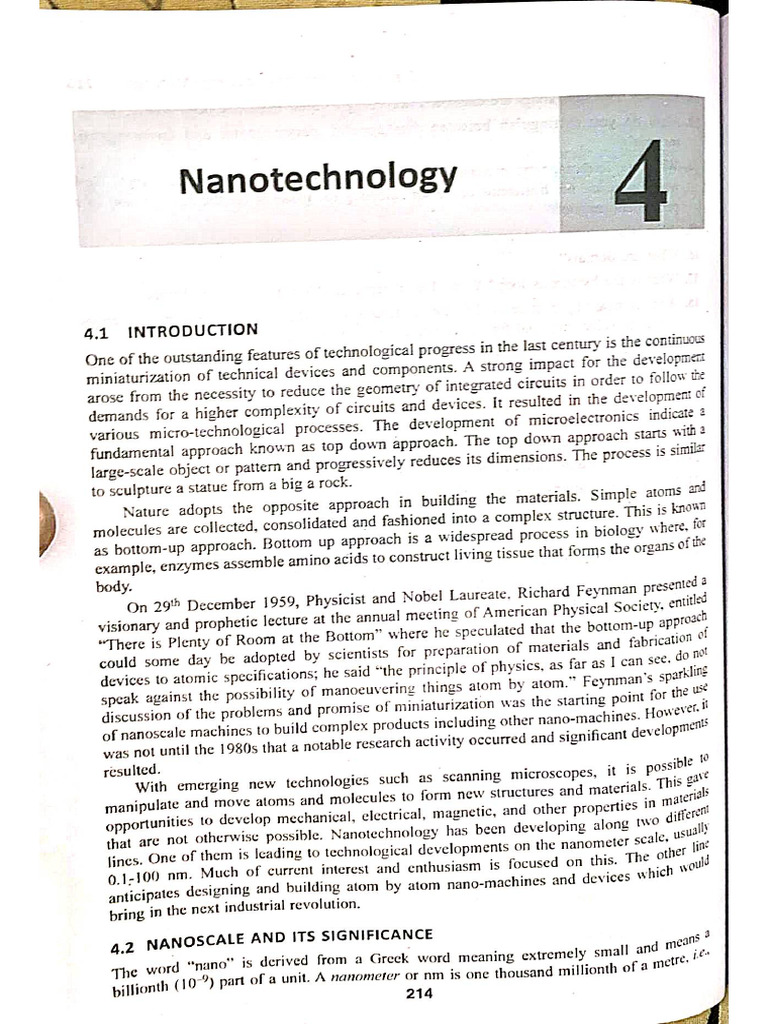 Nanotechnology | PDF