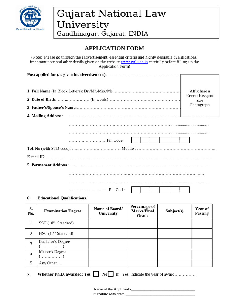 RA - DPIIT - Application Form | PDF