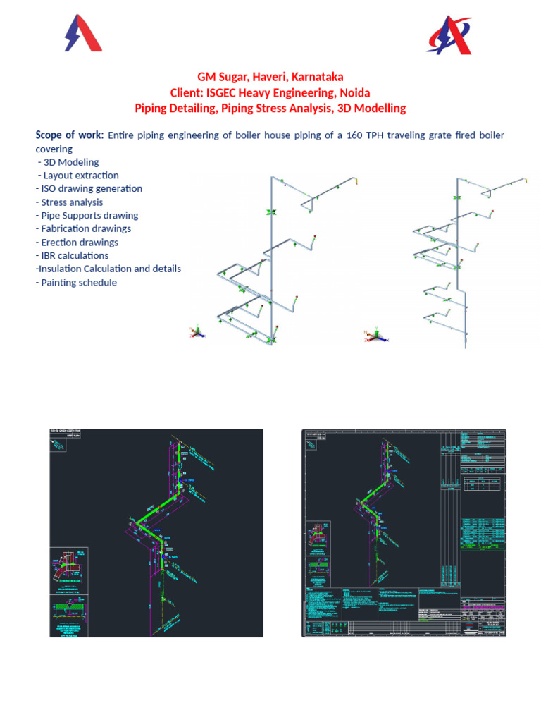 Piping Engineering | PDF | Boiler | Steam