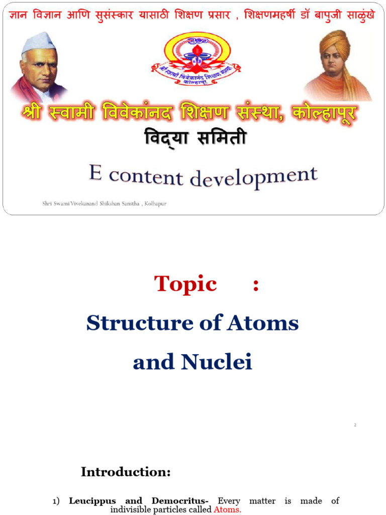 Energy and Structure of Atomic Nuclei | PDF | Nuclear Physics | Atomic ...