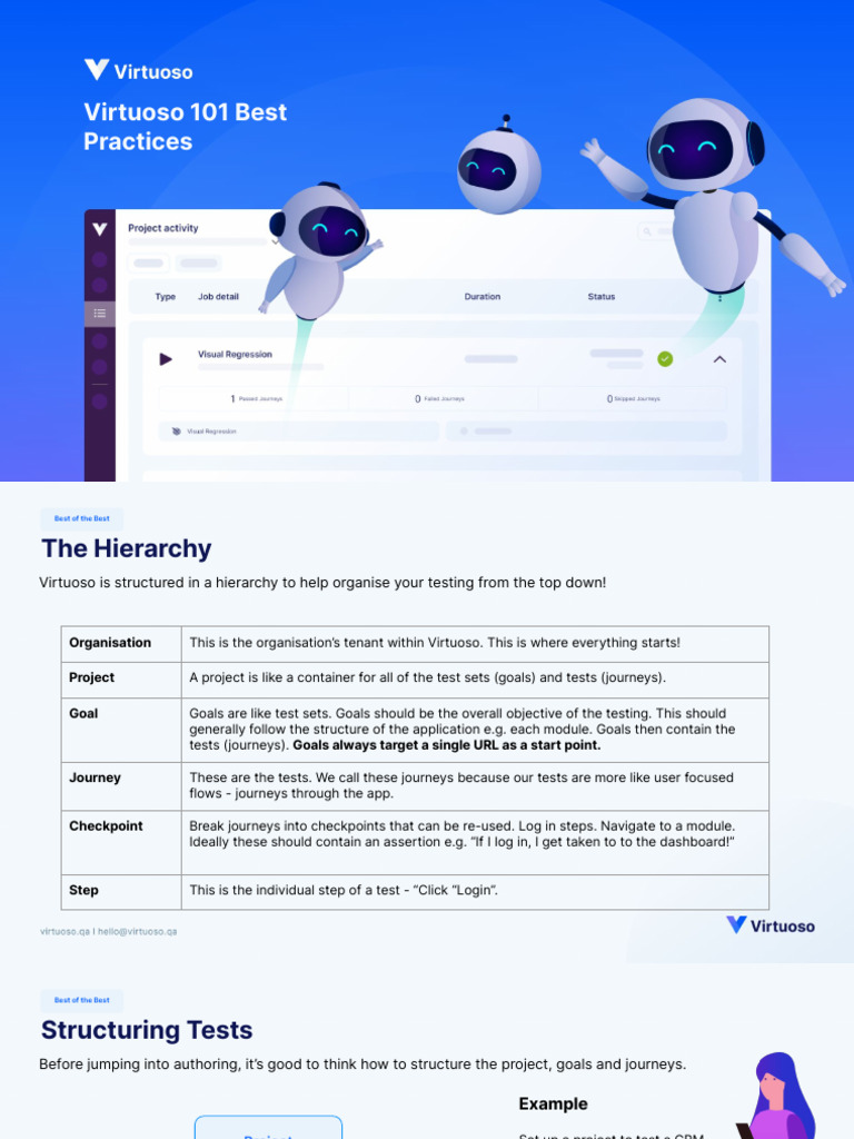 Virtuoso 101 Best Practices | PDF | Software | Information Technology