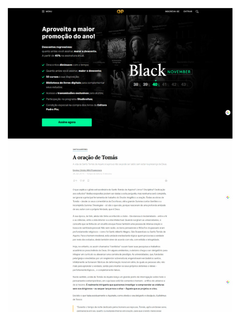 Screencapture Padrepauloricardo Org Blog A Oracao de Tomas 2024 11 29 06 - 17 - 39 | PDF