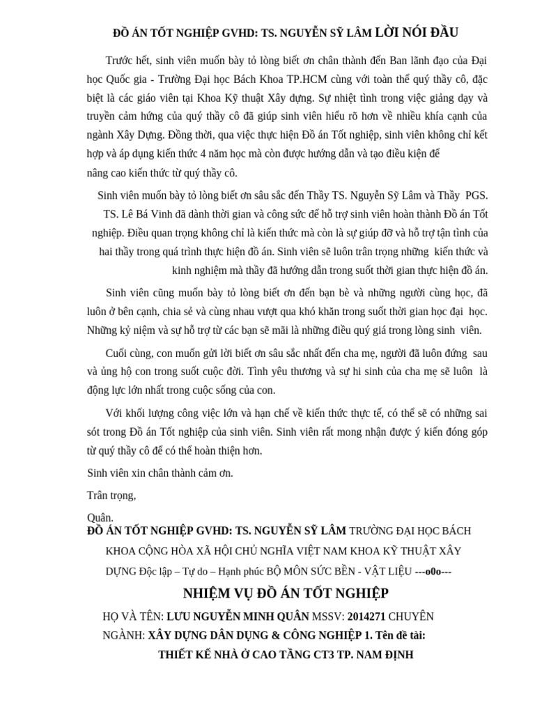 CEAC - DATN - Tham khảo thuyết minh 3 | PDF