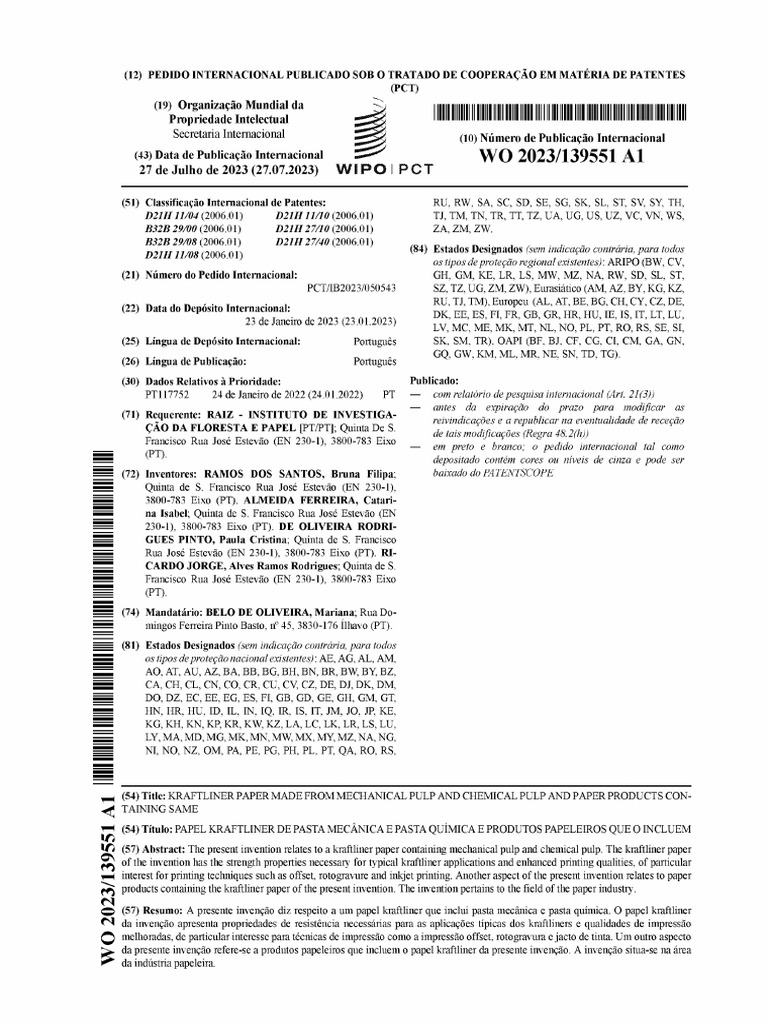 WO2023139551A1 - 20231120 (Kraft Liner) | PDF