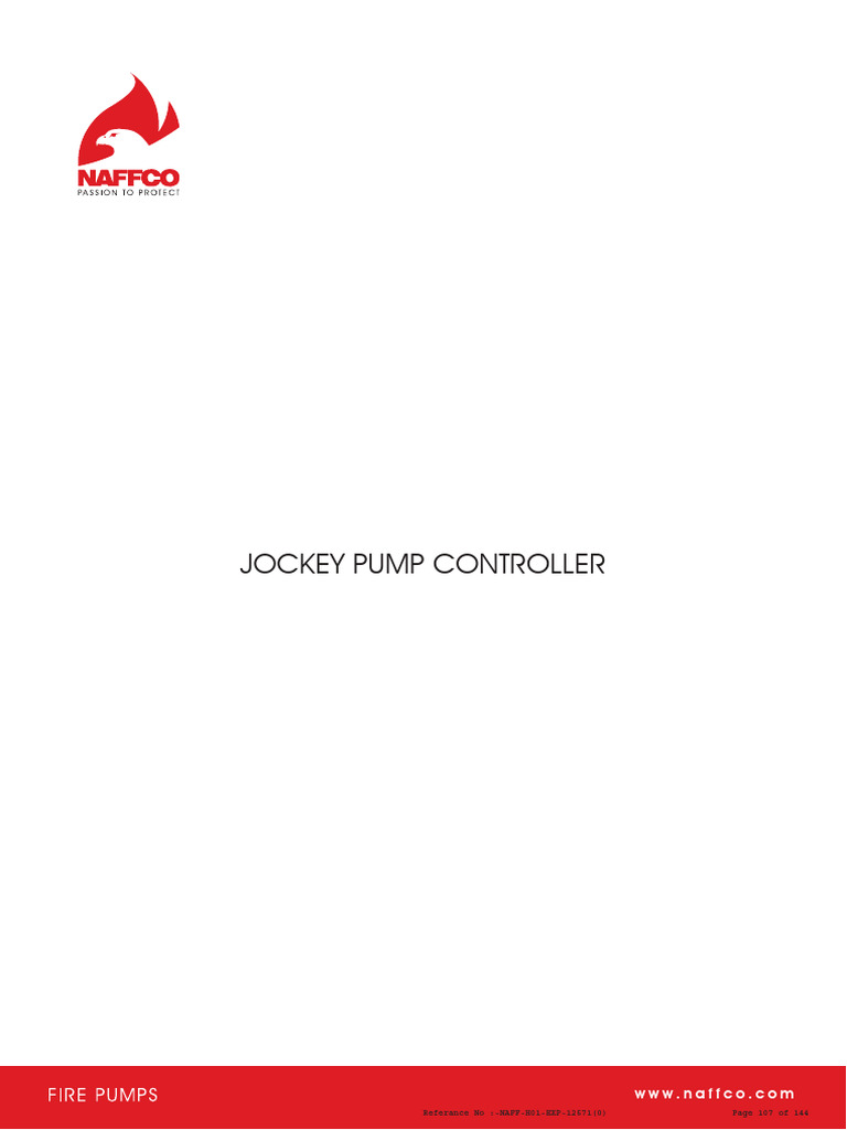 Jockey Pump Controllers | PDF