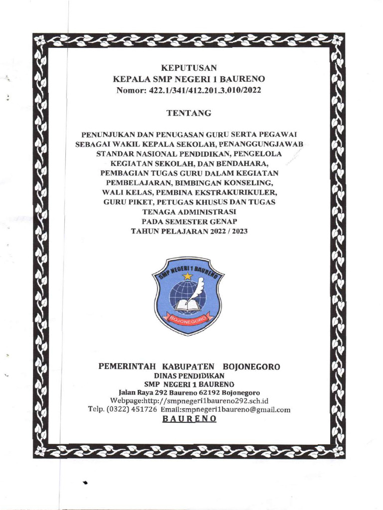 Scan SK Tahun 2022-2023 Genap OKE-dikompresi | PDF