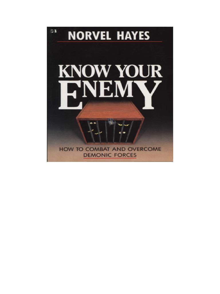 Know Your Enemy (Norvel Hayes (Hayes, Norvel) ) (Z-Library) | PDF ...