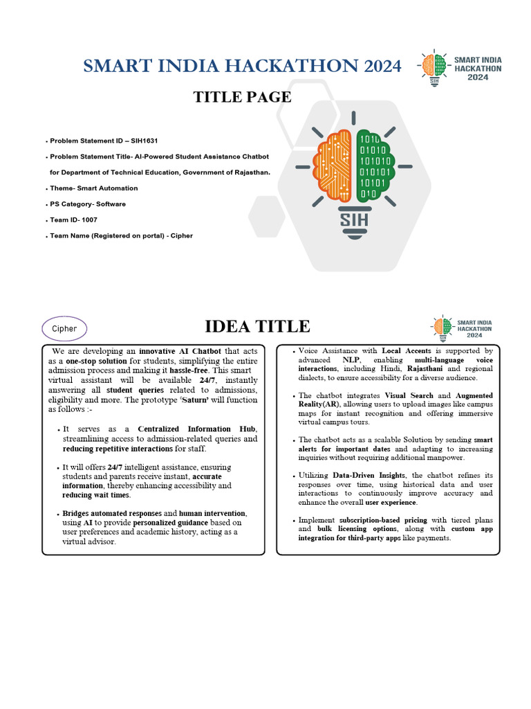 Sih 2024 PS1631 | PDF | Artificial Intelligence | Intelligence (AI) & Semantics