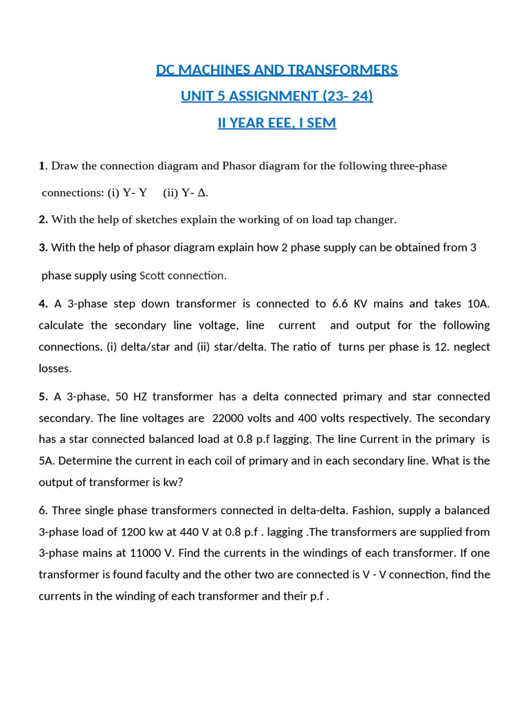 DCMT Unit 5 Assignment | PDF