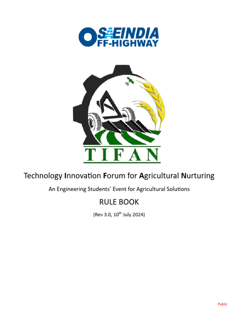 TIFAN Rulebook | PDF